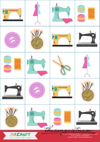 Sticker máy may mẫu 5